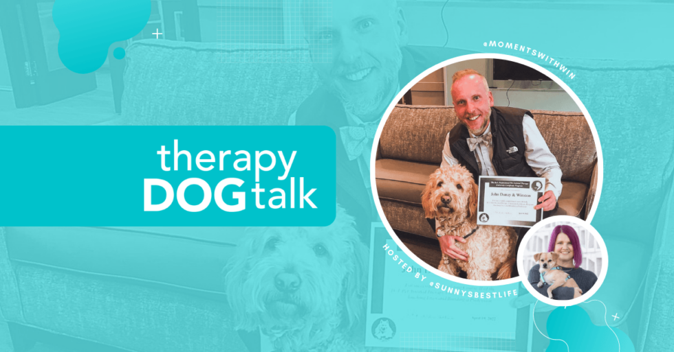 #044: Creating a Pet Therapy Program with John and Winston | Sherrie Rohde