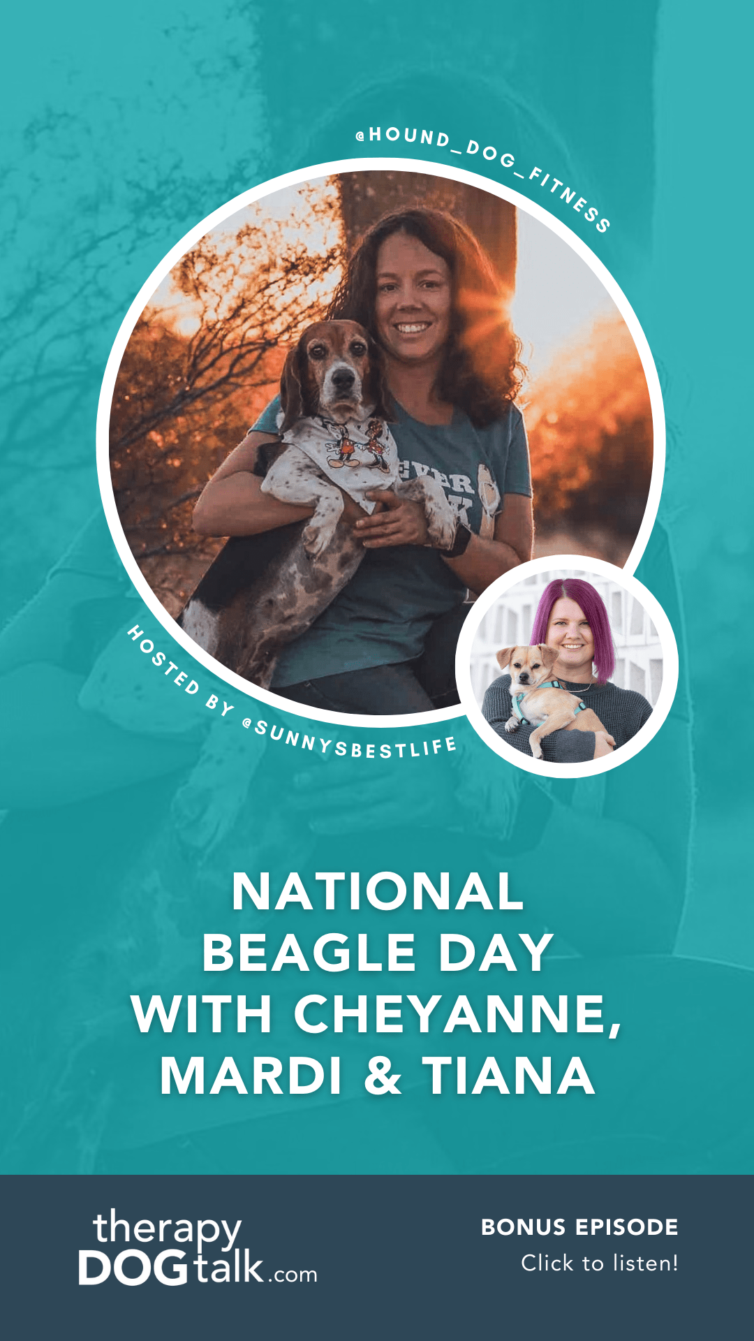 National Beagle Day with Cheyanne, Mardi and Tiana | Sherrie Rohde